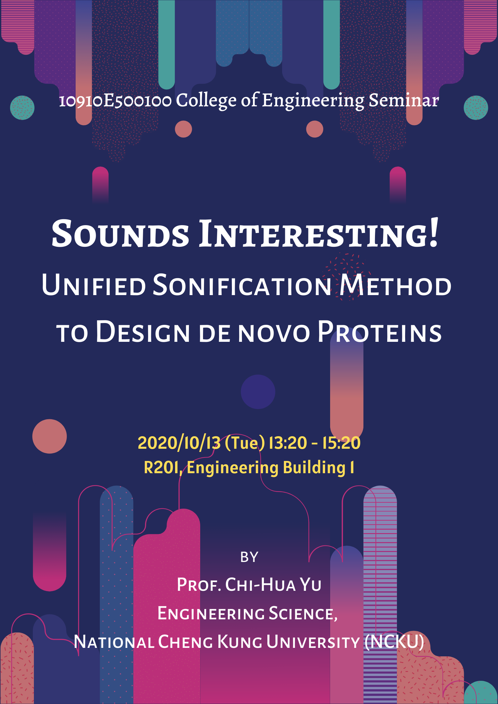 [COE Seminar] 2020/10/13: "Sounds Interesting! Unified Sonification ...